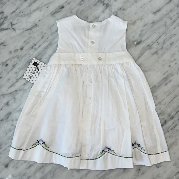 Baby CZ | Dresses | New Baby Cz Smocked And Embroidered White ...